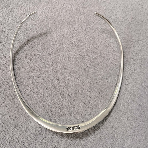 Jewelry | Vtg Sterling Silver Graduated Taper Collar Necklace | Poshmark